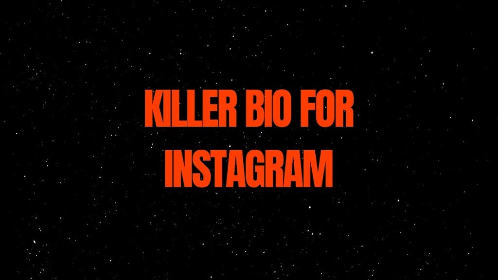 100+ Top Killer Bio for Instagram for Boys – Killer Bio for Instagram ...
