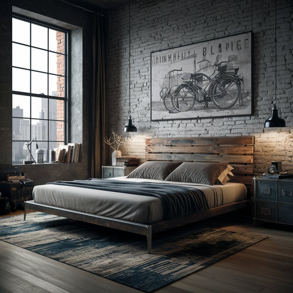 Rugged Refinement: Designing the Perfect Modern Rustic Bedroom for Men ...