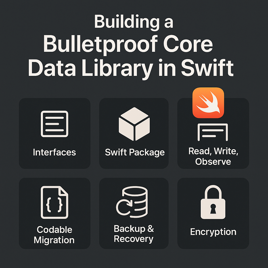 Building a Bulletproof Core Data Library in Swift | by Maksim Vialykh | May, 2025 | Medium