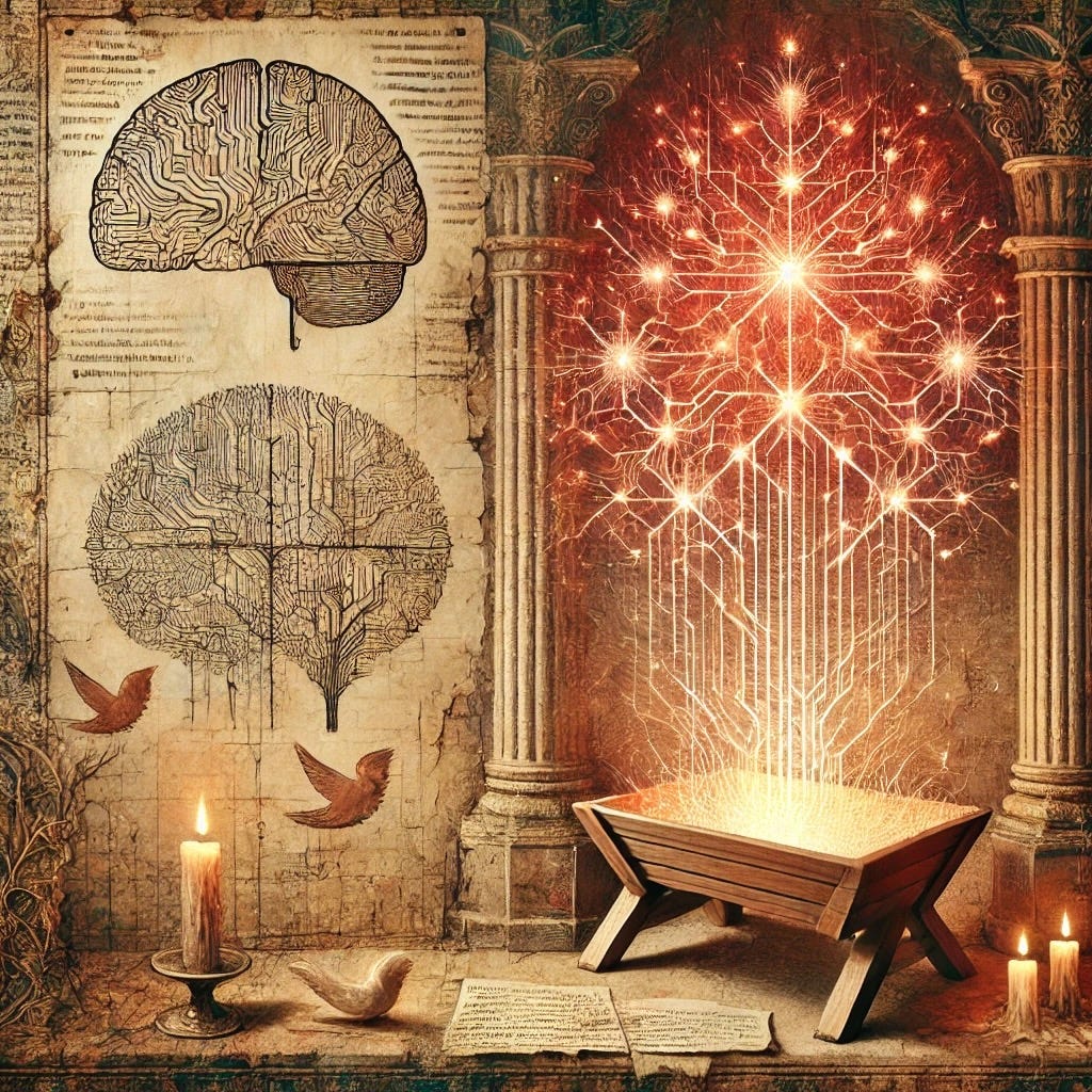 The Empty Manger: Preaching, AI, and the Holy Spirit | by Kitchen Priest | Medium