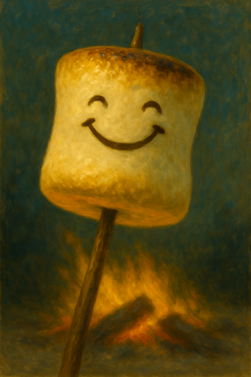 The Golden Marshmallow. A fire-circle tale by all five sisters | by ...