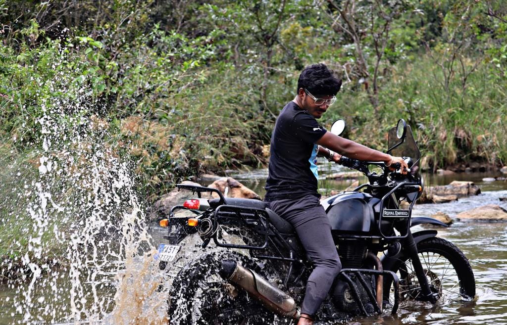 The Himalayan is an Indian adventure touring motorcycle manufactured by ...