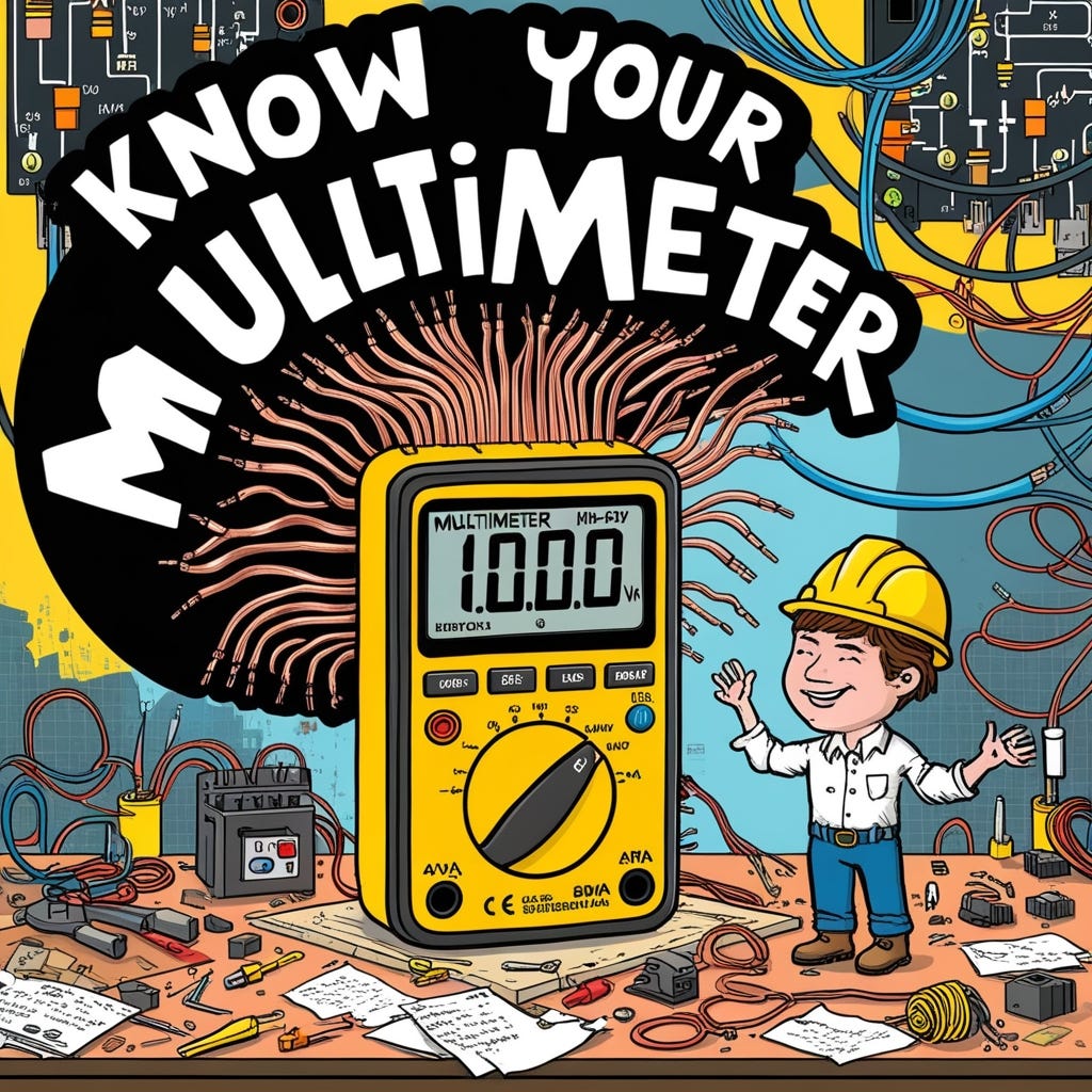 Know Your Multimeter: the electrician in a nutshell | by Muhammad ...