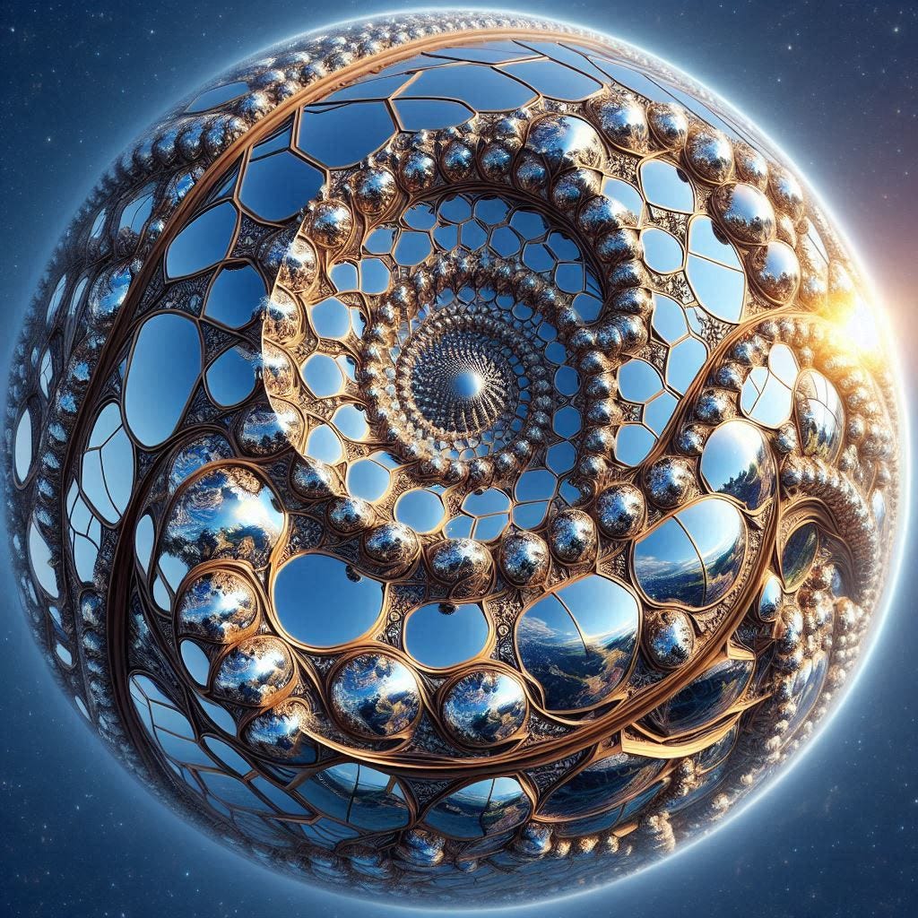 COVID-19 as a Colossal Fractal Mirror Descended From the Heavens | by ...