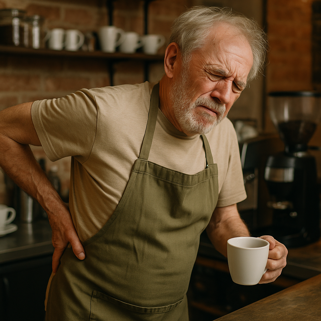 Coffee Work Is a Serious Health Hazard: Huge Risk of Lower Back Pain ...
