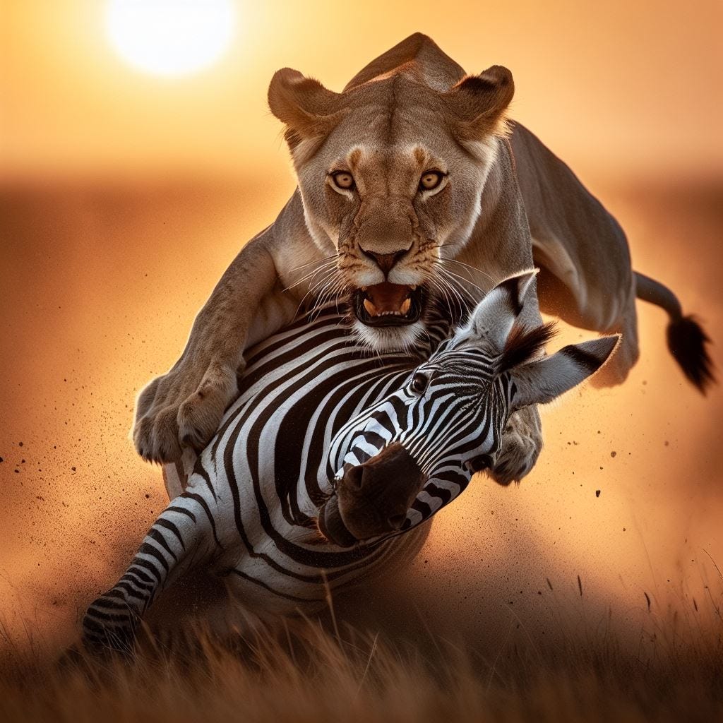Lying Lions Love Laying About — Lazy Little Losers. | by Lesley Dewar ...