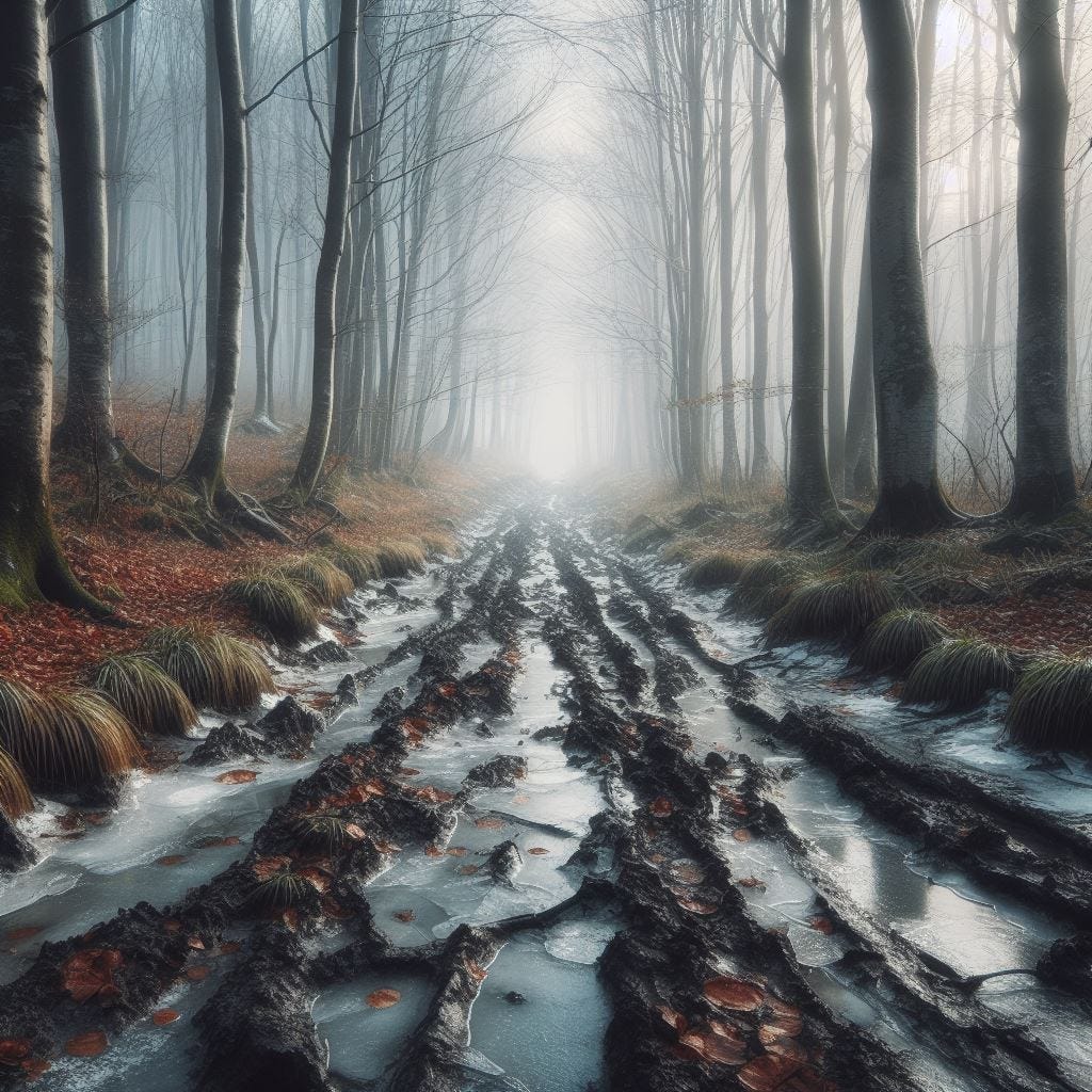 A winter walk - Read or Die! - Medium