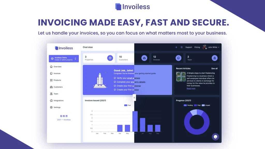 Invoiless Review - Get Lifetime Subscription Deal At $69 | Medium