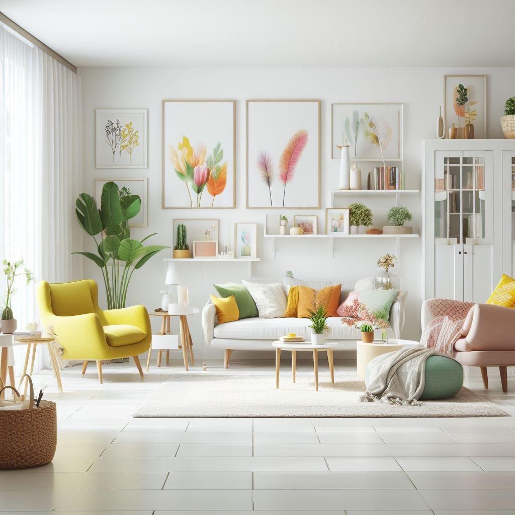 The Timeless Elegance of All-White Walls in Interior Design | by ...