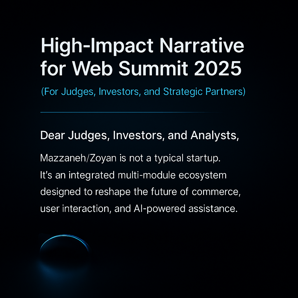 High-Impact Narrative for Web Summit 2025 | by Mazzaneh Company | Sep ...