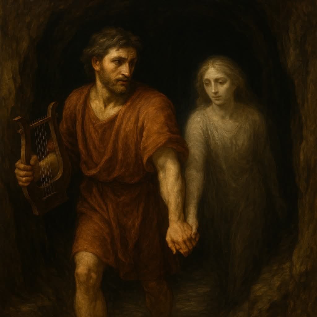 Among the legends of ancient Greece, the myth of Orpheus and Eurydice ...