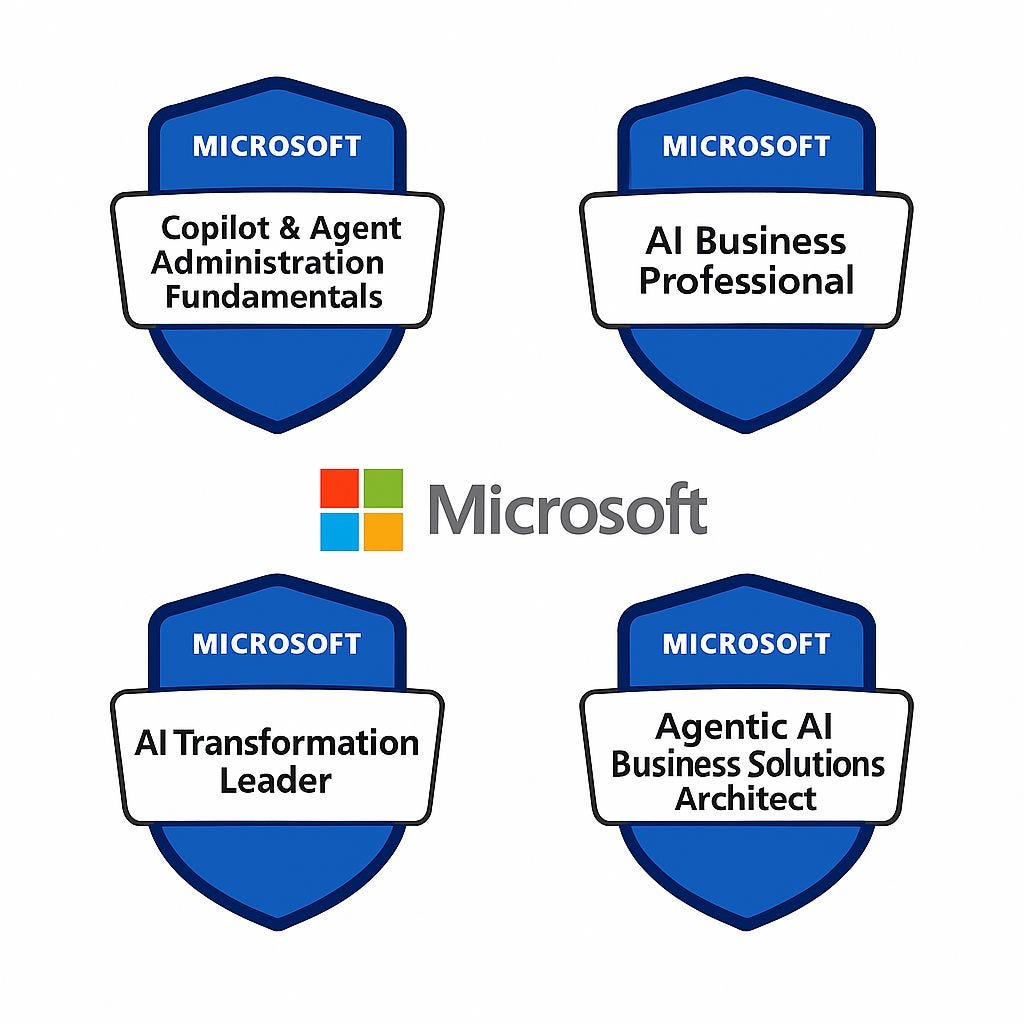 CertNews: Four New Microsoft Certifications ! | by Azure Parrot | Dec ...