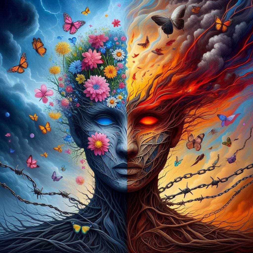 Our Inner Civil War: Navigating the Unity of Self | by Troubled Couch ...