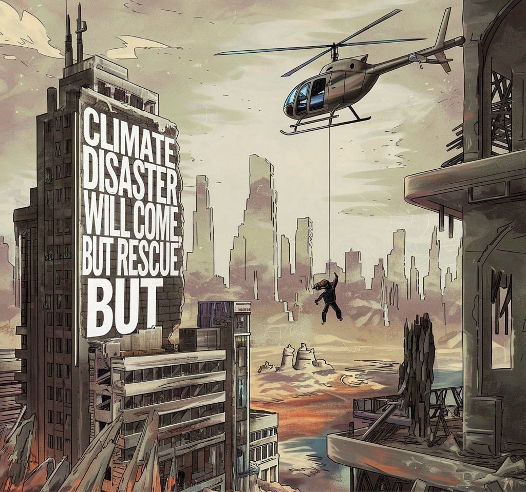 The Climate Book:” “Climate disaster will come, but rescue is possible ...