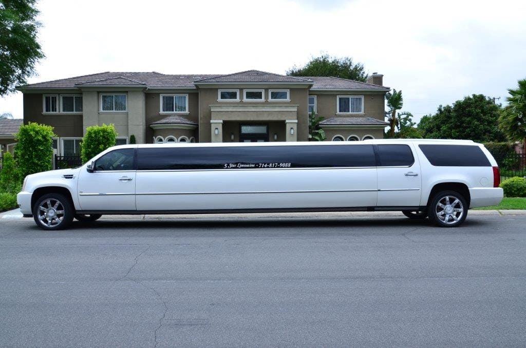 SUV Stretch | 5 Star Limousine Service | Anaheim, Ca | by 5 star ...