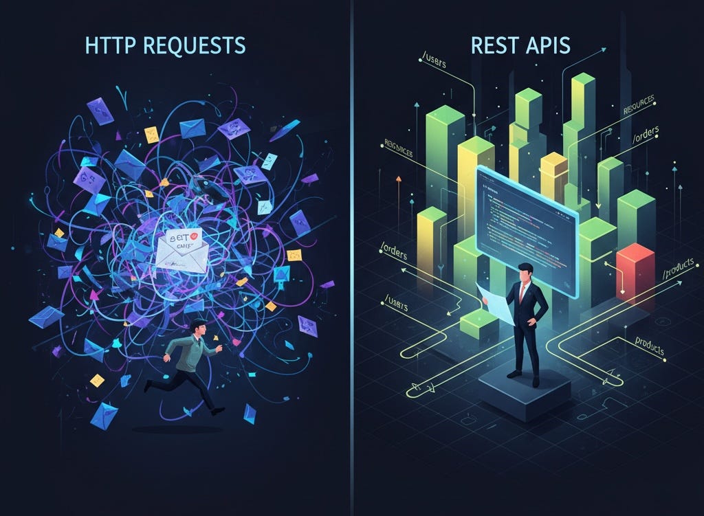 🚀HTTP Requests vs REST APIs: The Confusion Every Developer Has | by ...