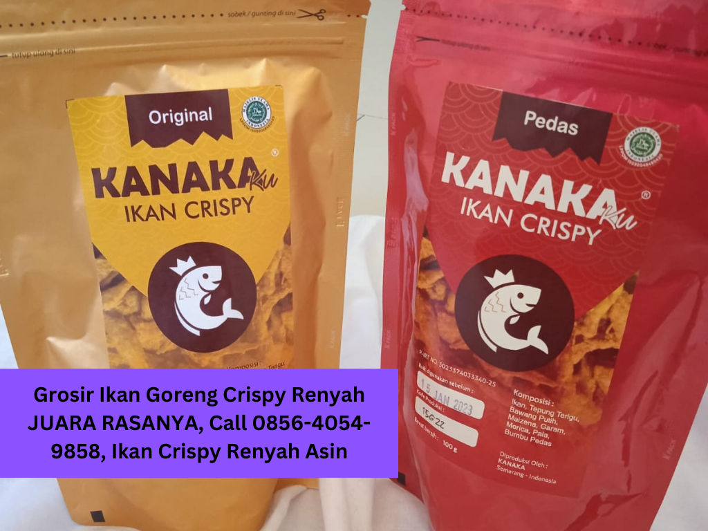 JUARA RASANYA, Call 0856–4054–9858, Ikan Crispy Renyah Asin - Jual ...
