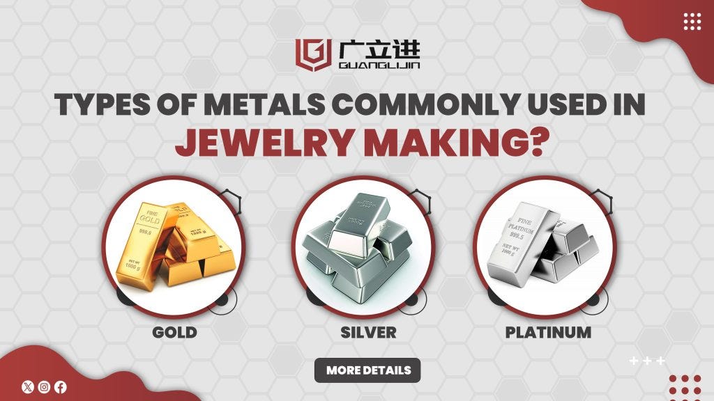 Exploring the World of Jewelry Making: Common Metals Used in Crafting ...