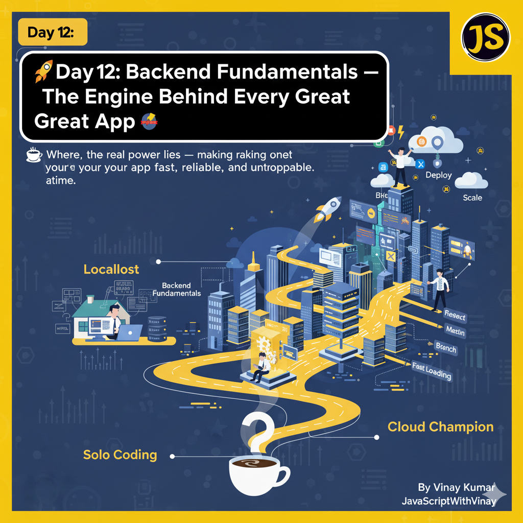 .netDay 12: Backend Fundamentals — The Engine Behind Every Great App ⚙️🔥 | by JavaScript With ...