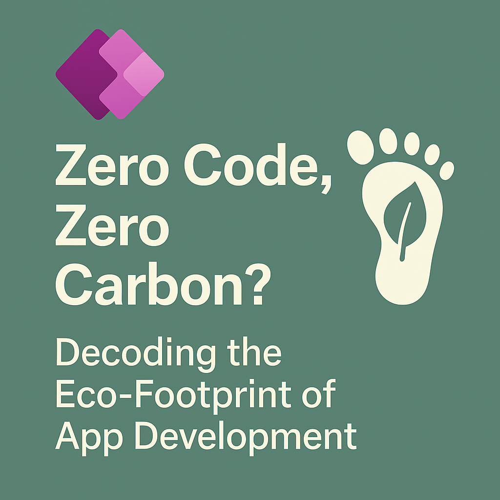 Zero Code, Zero Carbon? Decoding the Eco-Footprint of App Development ...
