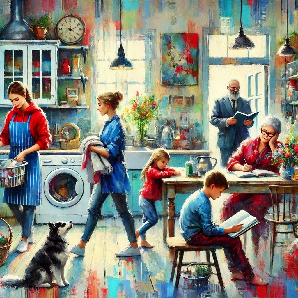 A Three-Generation Home. A poetic look at a day in the life of… | by ...