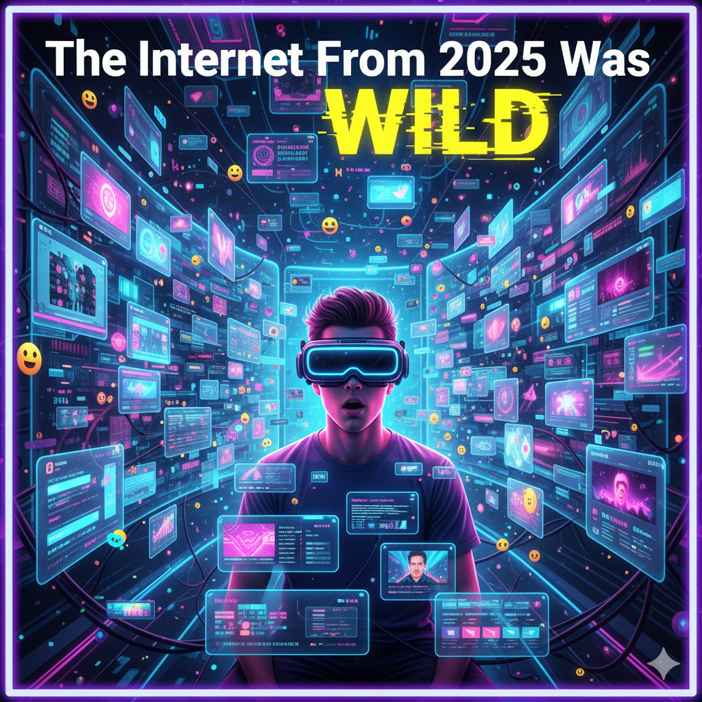 The Internet From 2025 Was Wild. Remember when we thought dial-up was ...