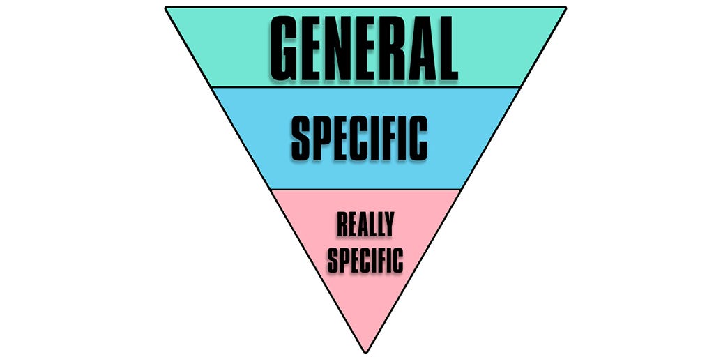 Could You Be More Specific?. Asking Questions, From General To… | by ...