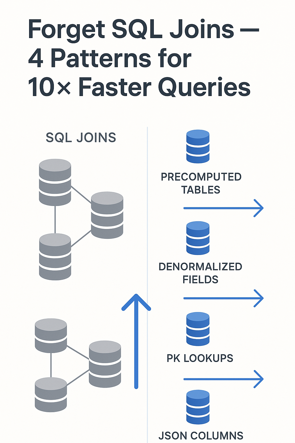 Forget SQL Joins — These 4 Patterns Made My Queries 10× Faster | by The ...