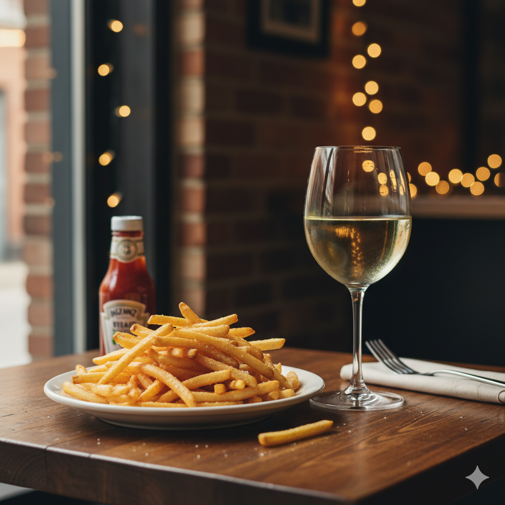 Shoestrings and Sauvignon. Short story | by Cappelli, MFA, JD, PhD | The Lark | Nov, 2025 | Medium