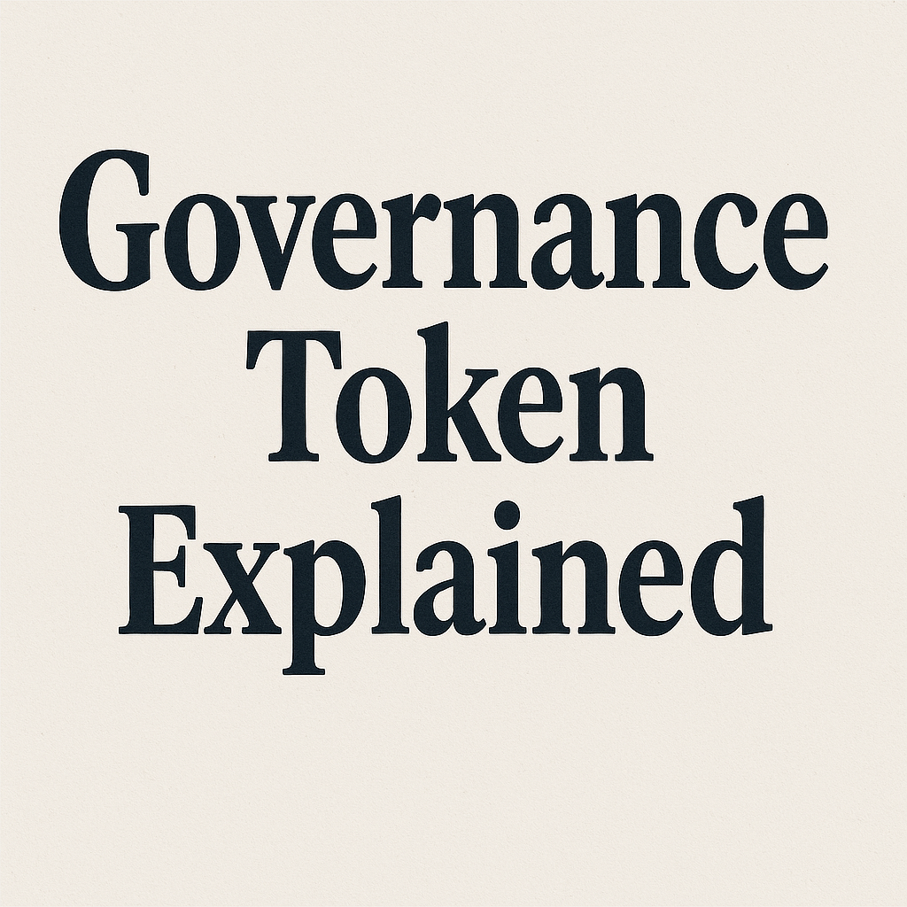 Governance Token Explained?. I still remember the first time I heard ...