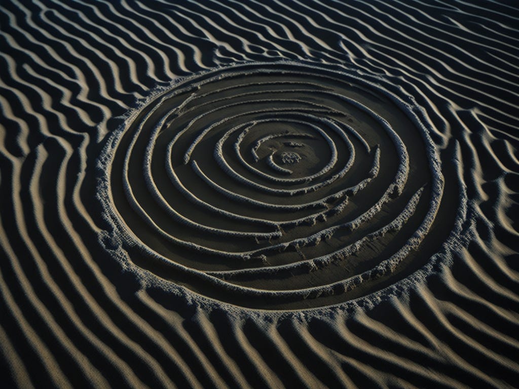 Mysterious Sand Drawings. Scientists Discover Coastal Etchings from ...