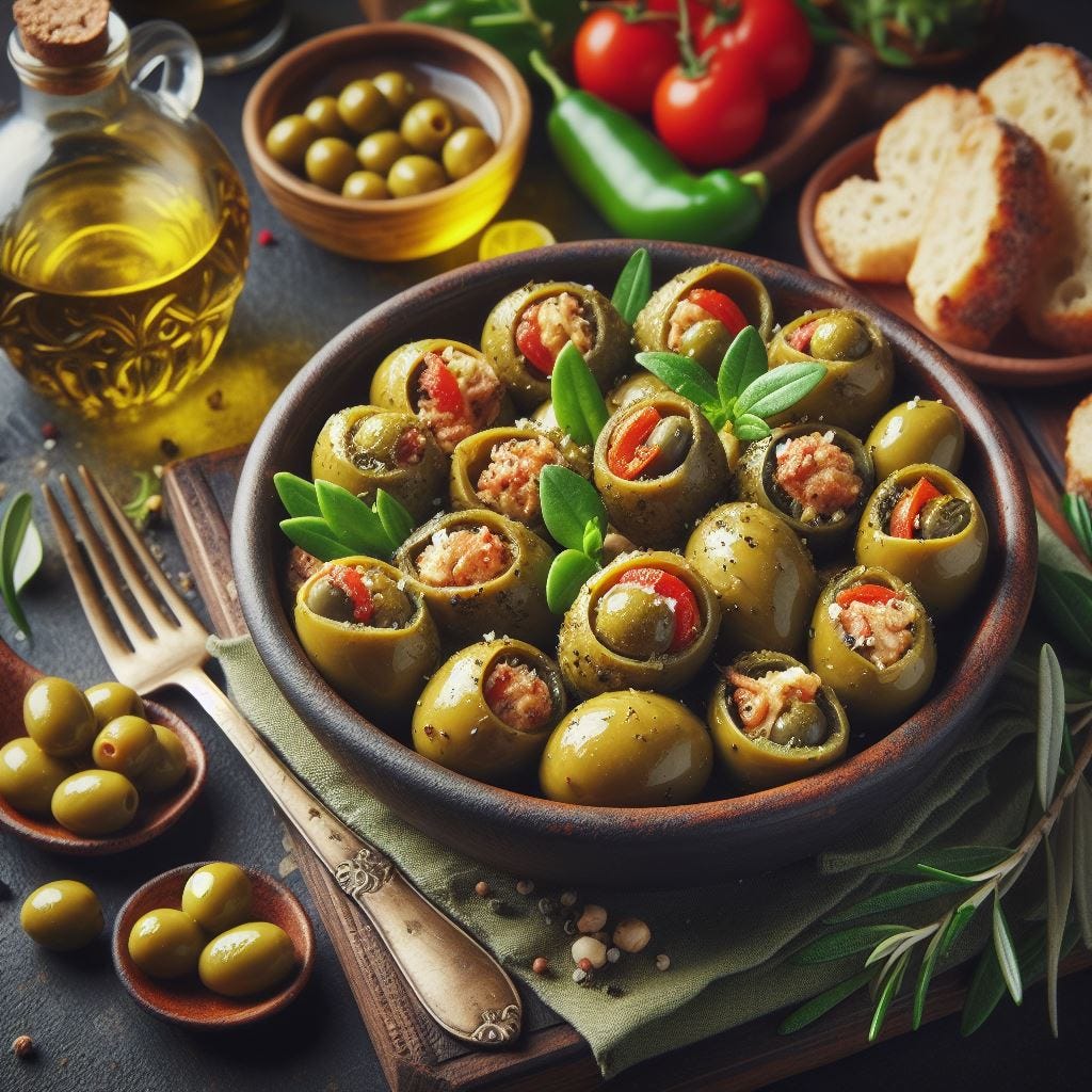 Stuffed Olive Delights — Italian Olive all’Ascolana Recipe | by germany ...