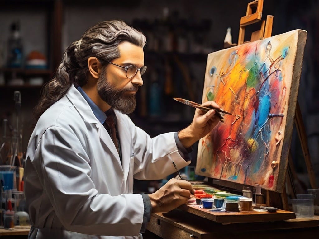 Why a scientist is like a painter. | by Dr. Andres Moreira | Mar, 2024 ...