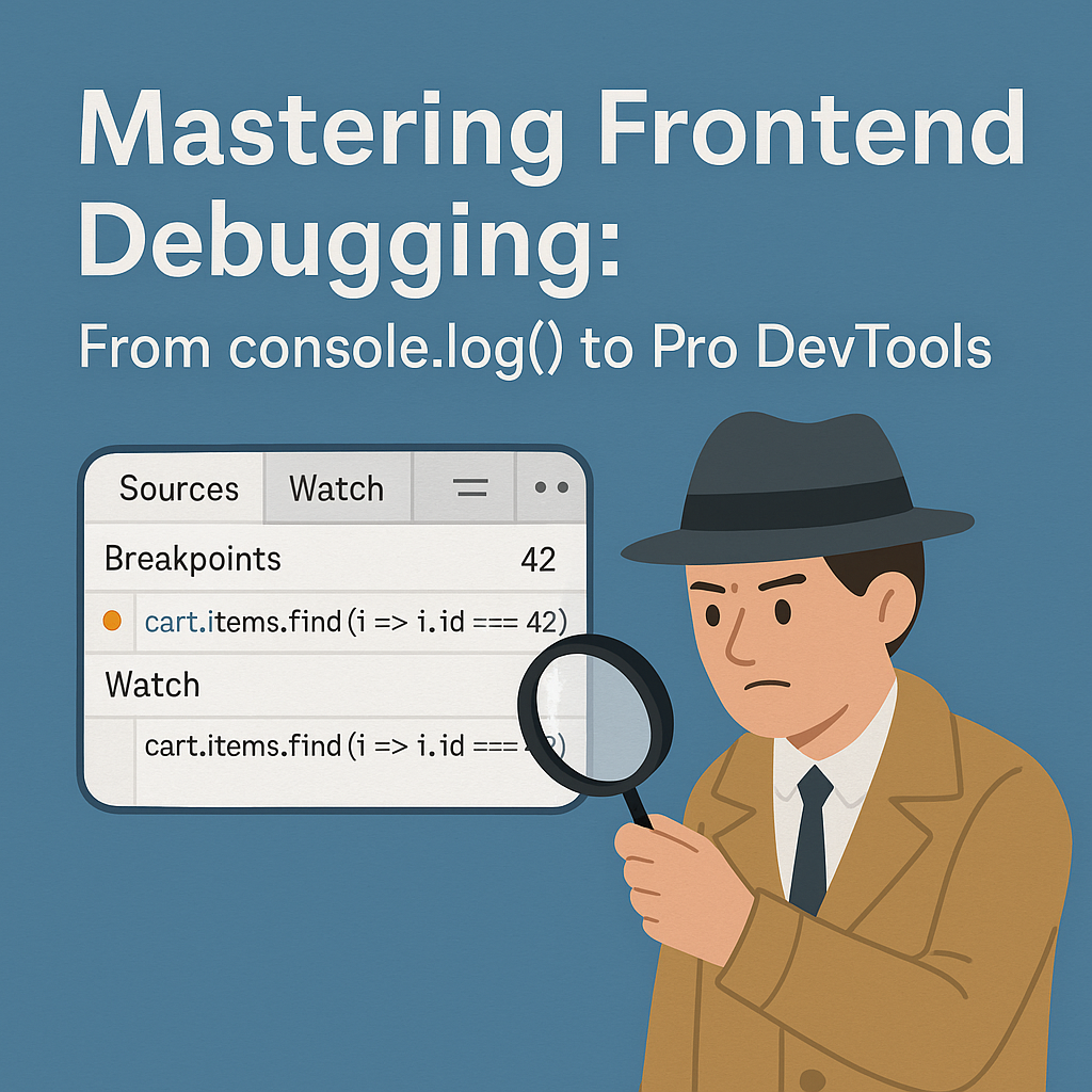 Mastering Frontend Debugging: From console.log() to Pro DevTools 🕵️‍♂️ | by Amir Hossein ...