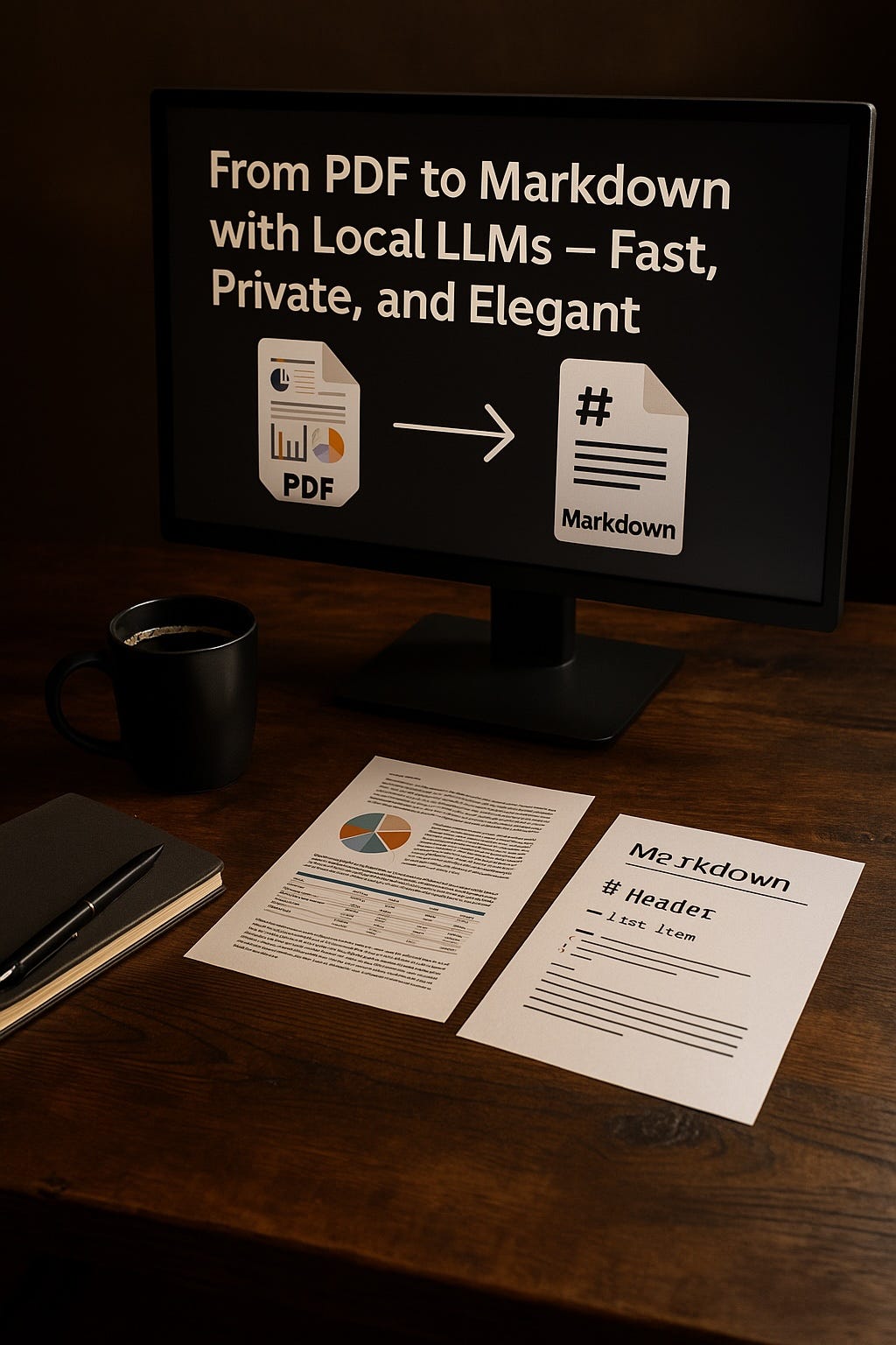 From PDF to Markdown with Local LLMs in Julia — Fast, Private, and ...