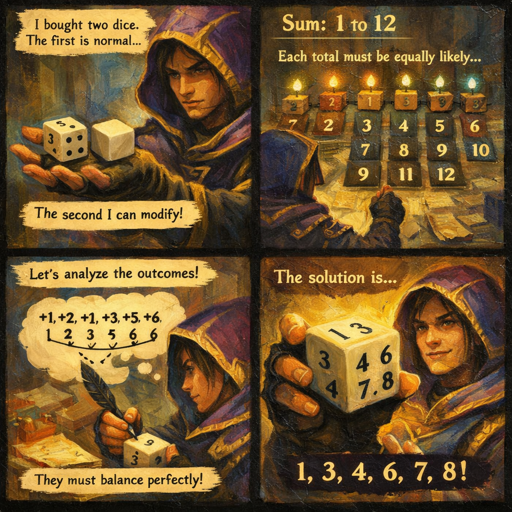 Can You Solve The Mystery? What Did I Paint On The Die? | by BL | Math ...