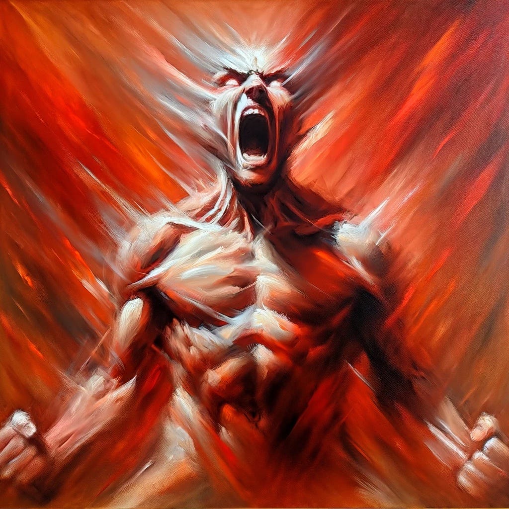 Rage - Candle-wax in Technicolor - Medium