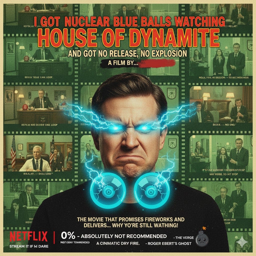 I Got Nuclear Blue Balls Watching House of Dynamite — And Got No ...