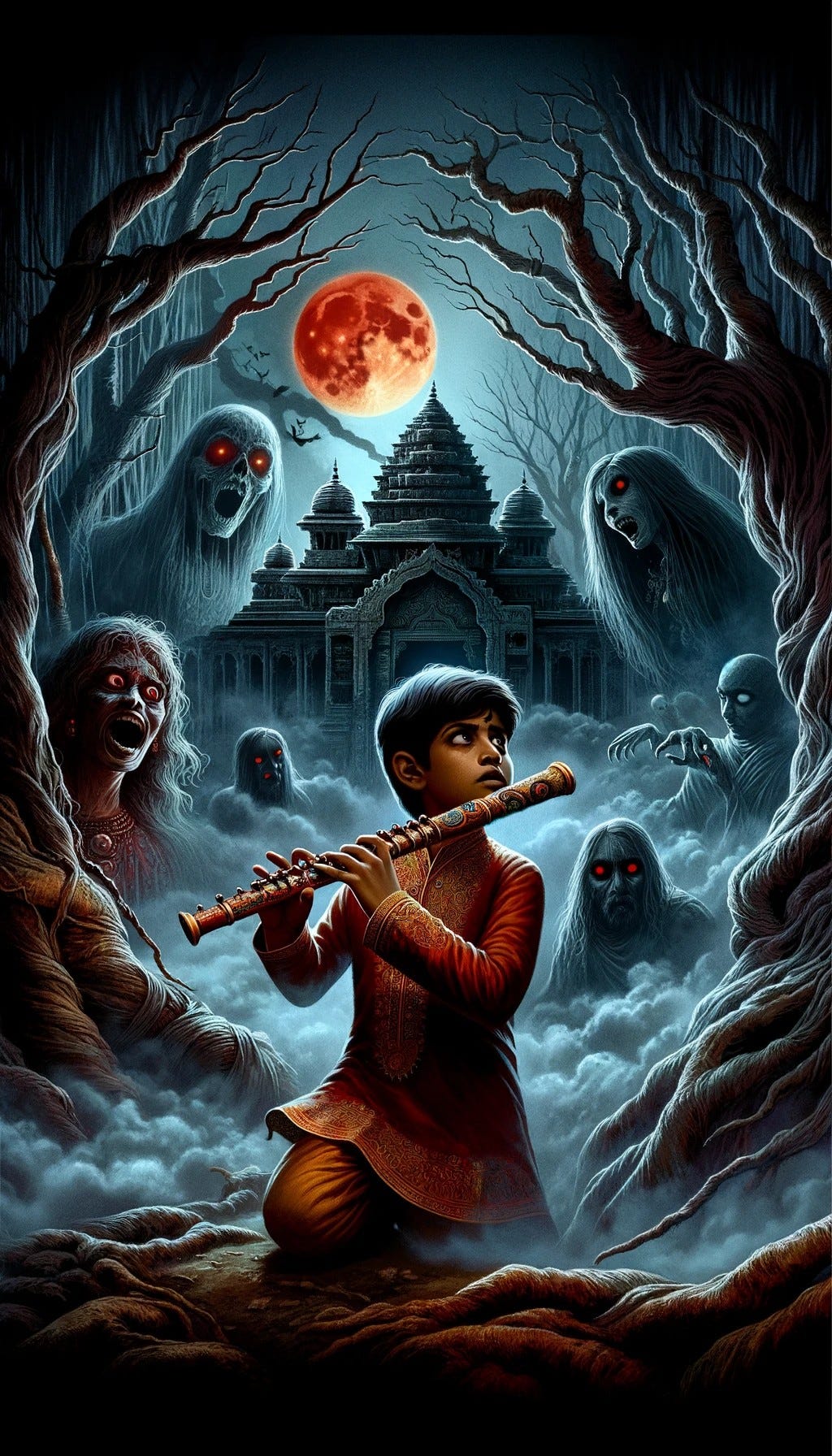 Arjun and the Cursed Flute | by Midnight Screams | Medium