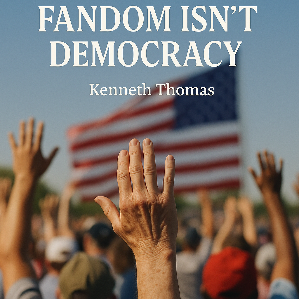 Fandom Isn’t Democracy. By Kenneth Thomas | by Visionary Tide Media ...