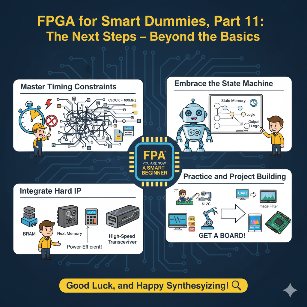 FPGA for SMART Dummies, Part 11: The Next Steps — Beyond the Basics | by Saher Elsayed | Stackademic