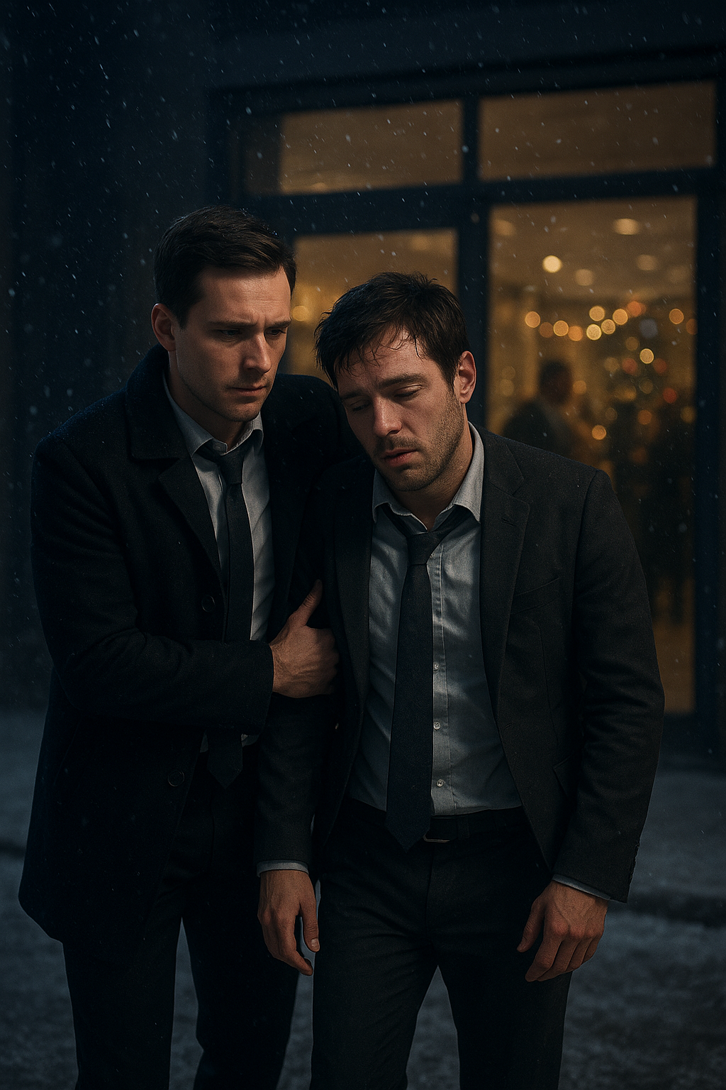“The Night No One Stayed — Except One: A Holiday Party, a Broken Man ...
