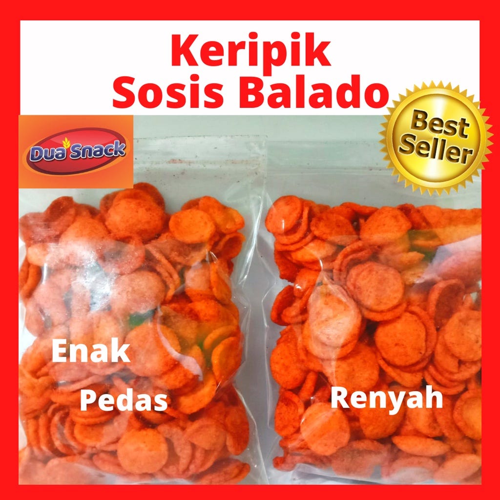 PALING LARIS, Hubungi: 0888-1377-587, Keripik Sosis Balado Klik wa.me ...