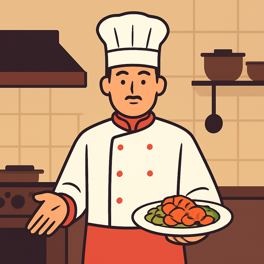 The reason for becoming a chef. The Story Begins It all started when ...