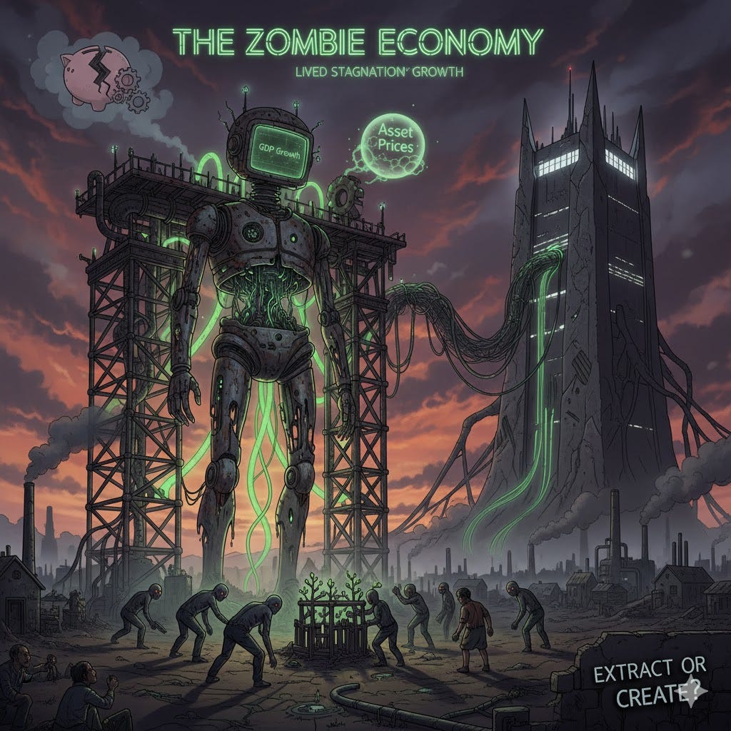 The Zombie Economy: Diagnosing the Lifeless System Propped Up by ...