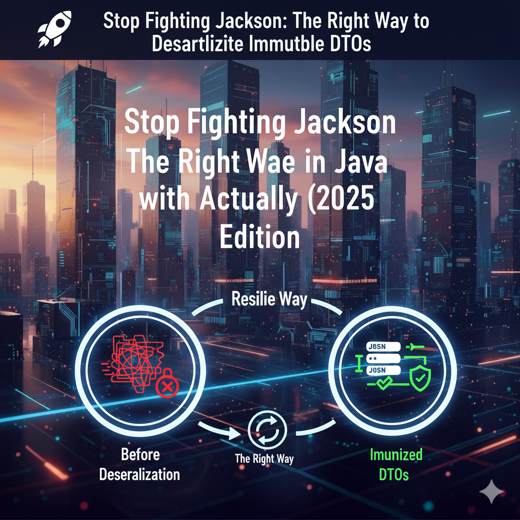 🚀 Stop Fighting Jackson: The Right Way to Deserialize Immutable DTOs ...