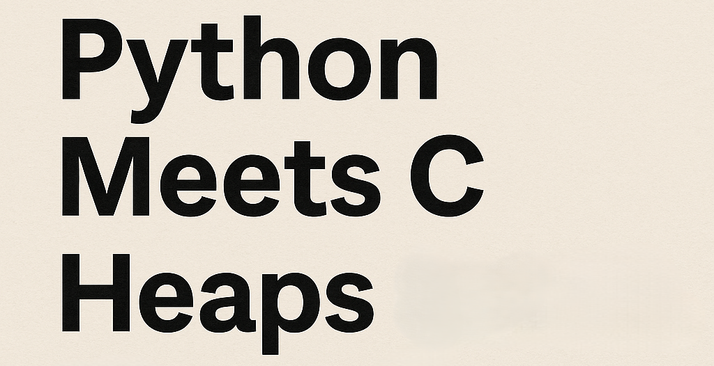 Fast Code: Python Meets C — Heaps | by Ivan R | Jun, 2025 | Medium