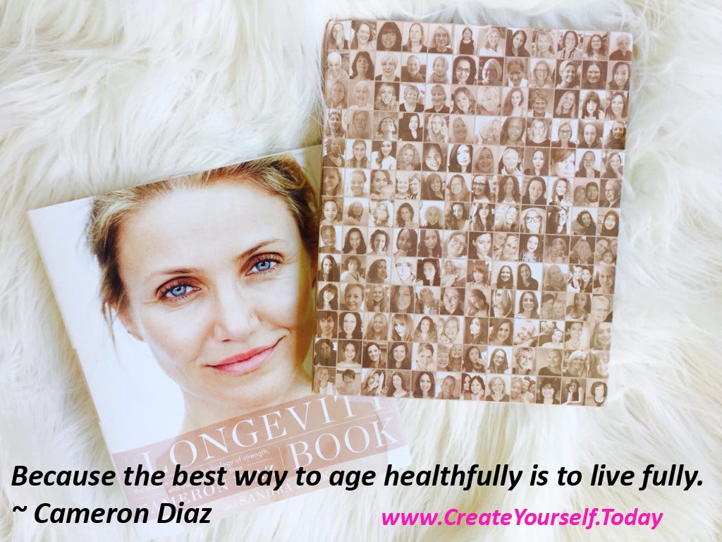 How to age like Cameron Diaz.. “The Longevity Book” by Cameron Diaz ...