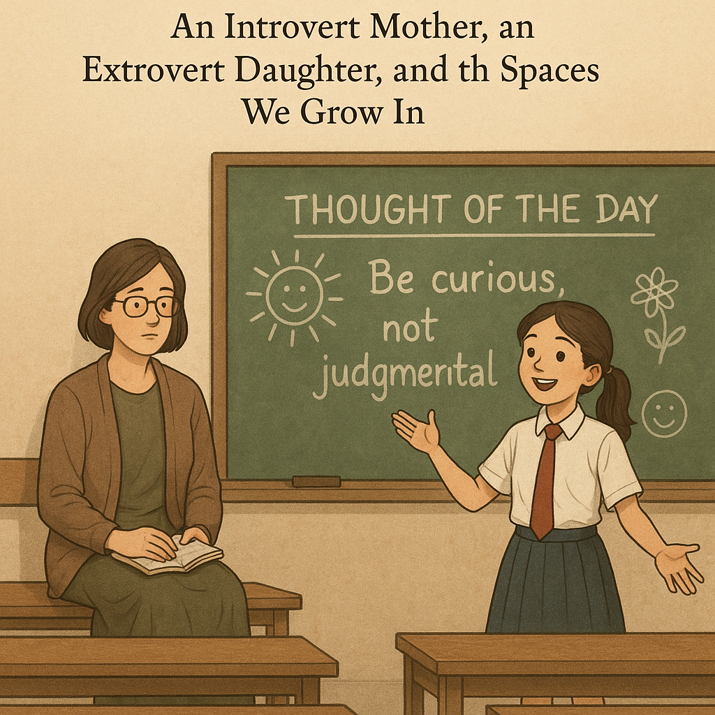 Me vs My Daughter: An Introvert vs an Extrovert | by Sophia Chanu | Pen ...
