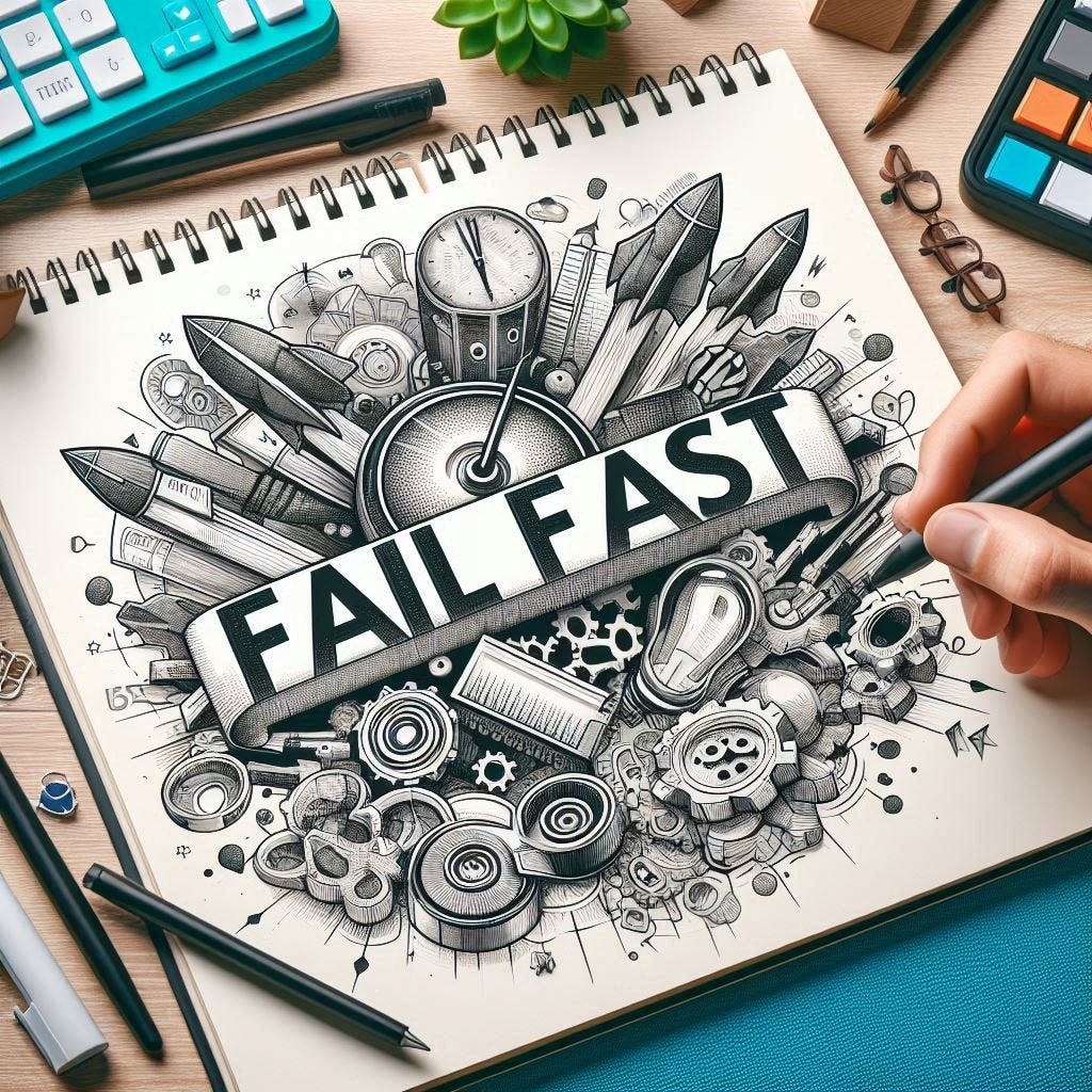 Fail Fast. This is one of the first design… | by Javier Lopez | Level ...